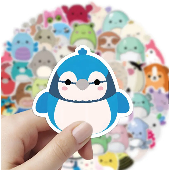 No Brand | Design | Squishmallow Plush 5 Piece Sticker Set | Poshmark